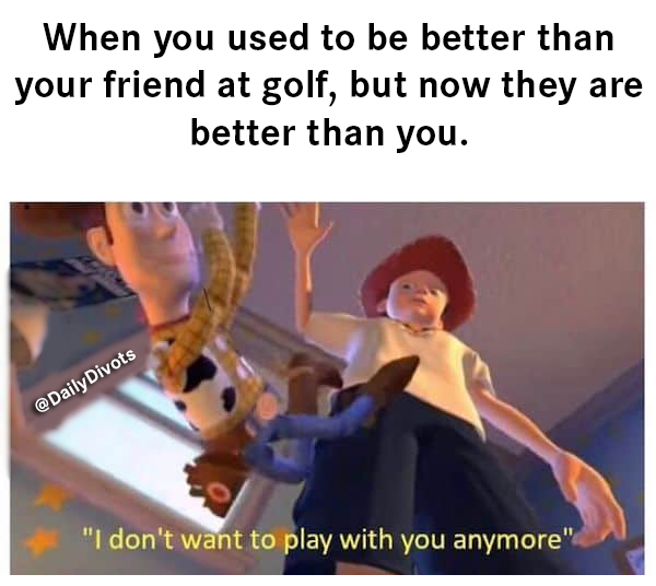 I Dont Want To - Daily Divots | Everything fun about golf