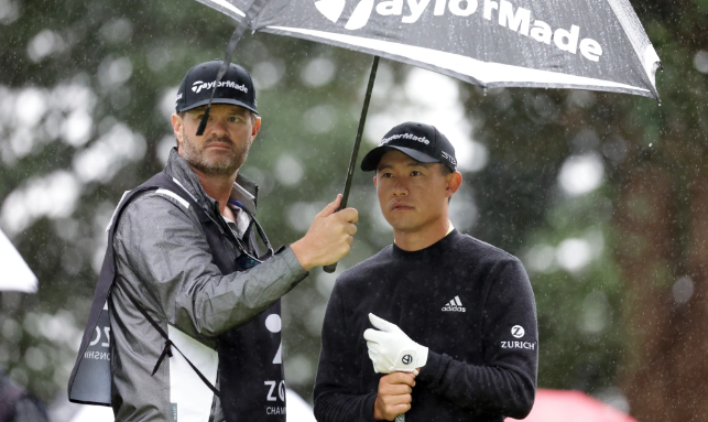 Here's what you missed overnight from the cold and wet first round of the 2022 Zozo Championship ...